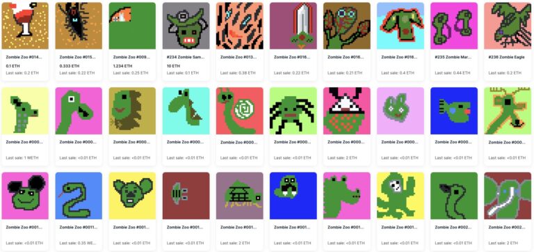 【NFT】Zombie Zooとは？特徴や買い方、将来性を徹底解説 - michibablog